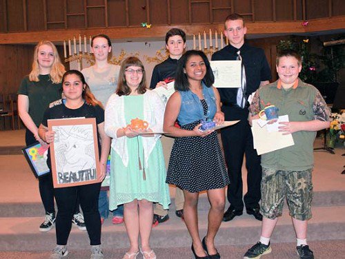 Helen Mears Contest awards presented at Woman's Club social - Monroe Times