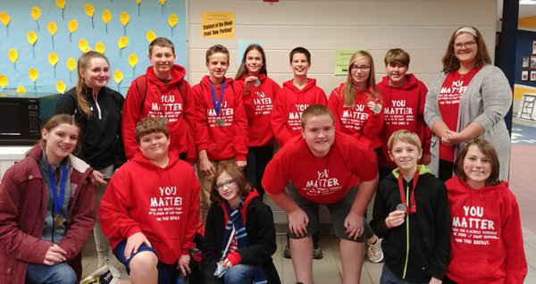 MMS Science Olympiad team brings home medals - Monroe Times