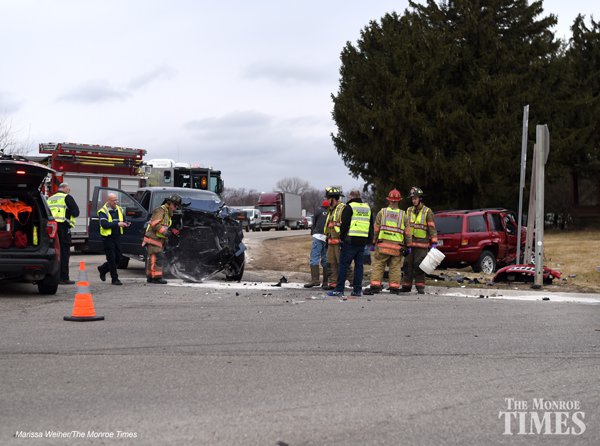 3 taken to ER after crash - Monroe Times