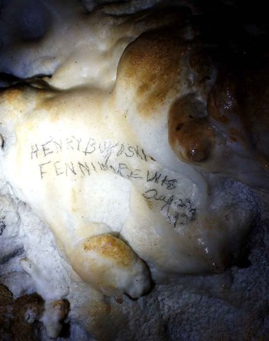 Local name spotted during Kickapoo Caverns tour - SWNews4U