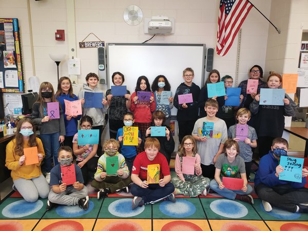 Abe 5th Graders Spread Hope and Love - Monroe Times
