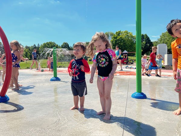 Splash Pad Opens - Monroe Times