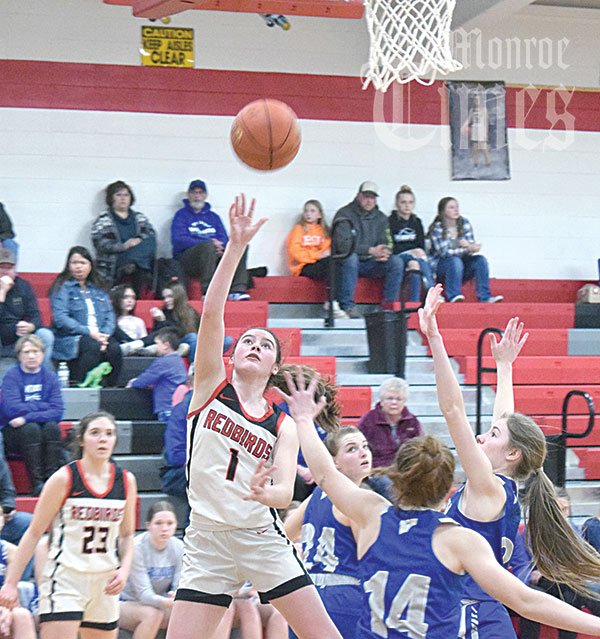 Redbirds advance with dominating second half - Monroe Times