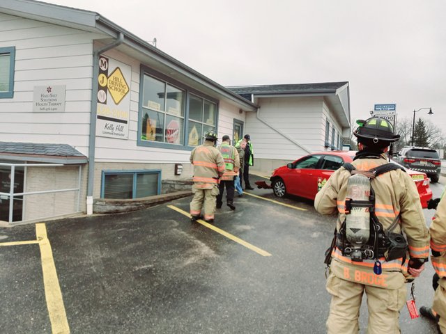 Car vs. Building - Monroe Times