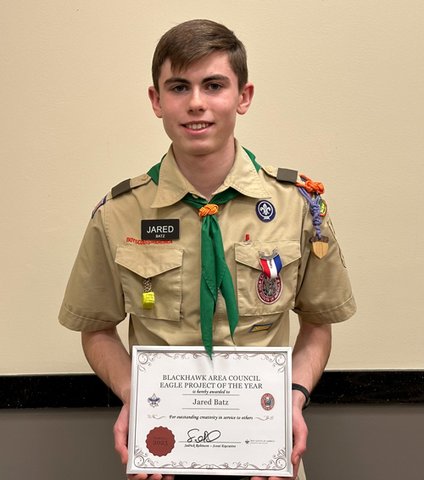 Batz ascends to Eagle Scout status - Monroe Times