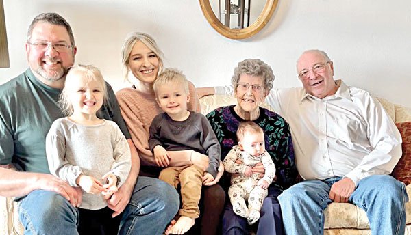 Shild Family Celebrates 5 Generations - Monroe Times