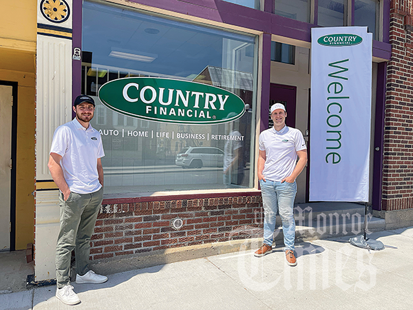 Johnson cousins open insurance agency - Monroe Times