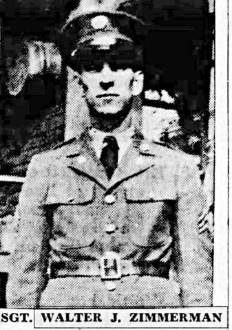 Stories Behind The Stars: SGT Walter J. Zimmerman - Monroe Times