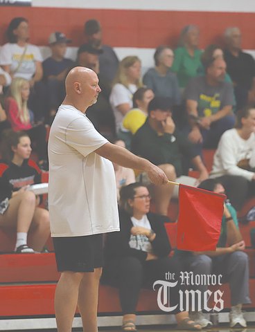 DeNure raises his flag - Monroe Times