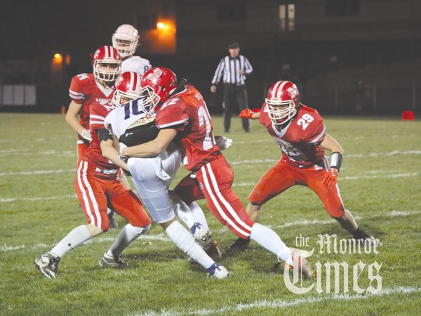 A tale of two halves: Monroe gives up 16-pt lead - Monroe Times
