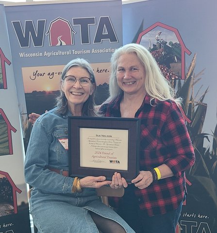 Nelson honored as the 2024 Friend of WATA - Monroe Times