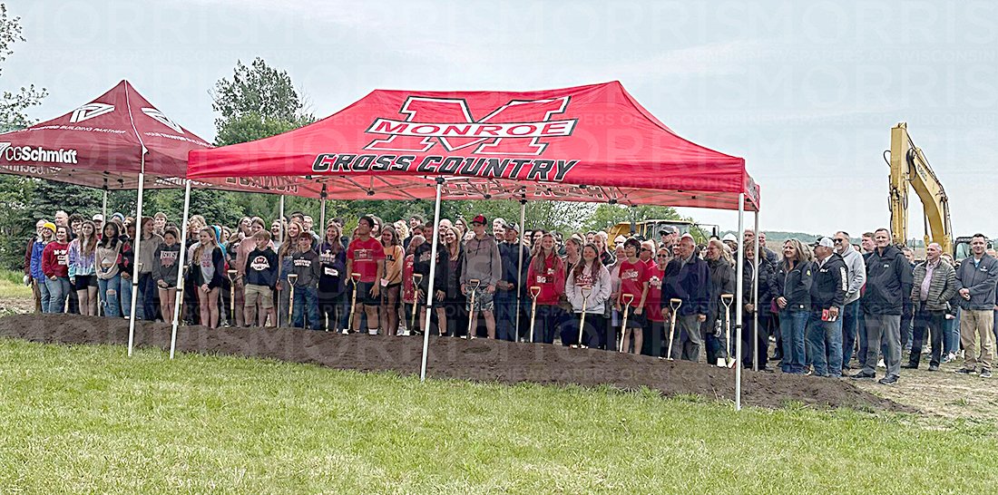Breaking ground at new MHS - Monroe Times