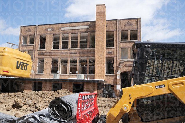 Old Black Hawk Building Coming Down - Monroe Times