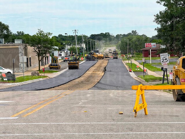 Freshly Paved Thoroughfare - Monroe Times