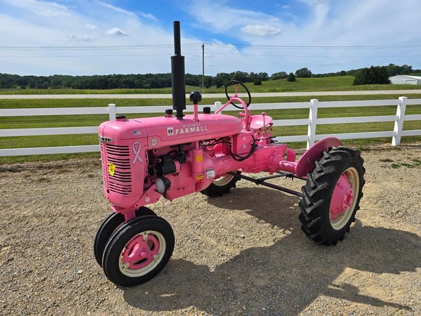 Pink Tractor Auctioned Off to Raise Cancer Awareness - Monroe Times