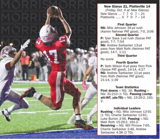 Knights fend off Platteville with last-second INT - Monroe Times