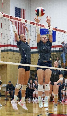 VB Belleville at Brodhead Regional Final 10-26-24 - Monroe Times