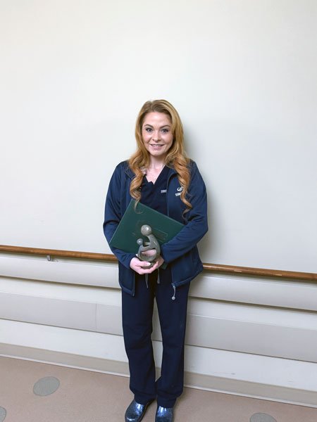 Heather Vautsmeier, RN receives SSM DAISY Award - Monroe Times