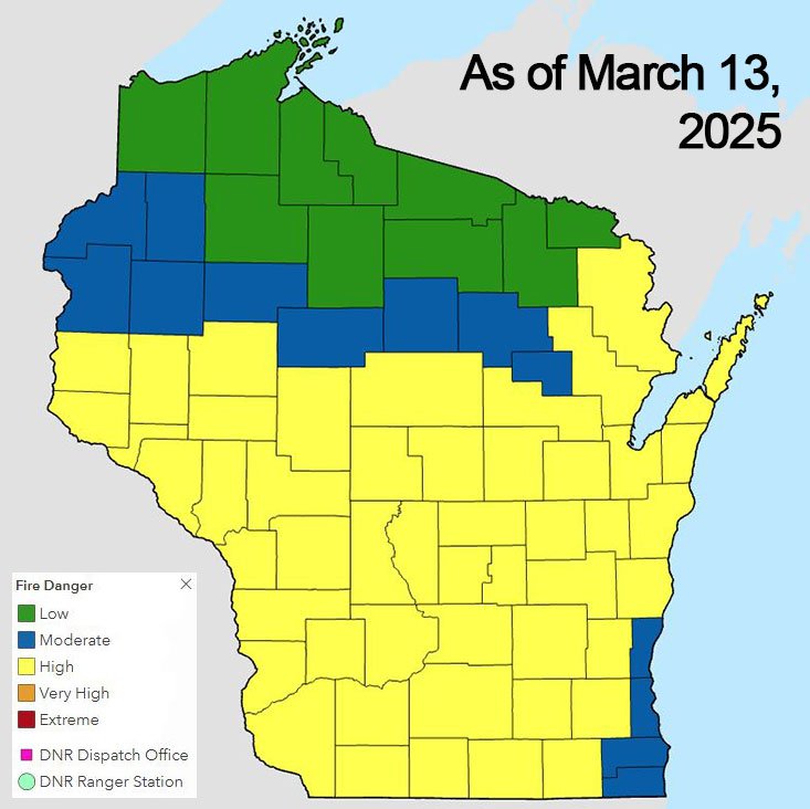 DNR: Check fire conditions before burning - Monroe Times