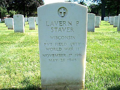 Private Lavern P. Staver - Monroe Times