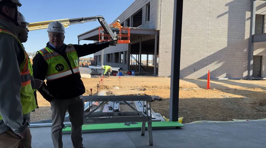 New MHS 26% complete - Monroe Times