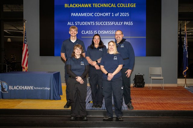 Blackhawk’s first class of Paramedic Program graduates - Monroe Times